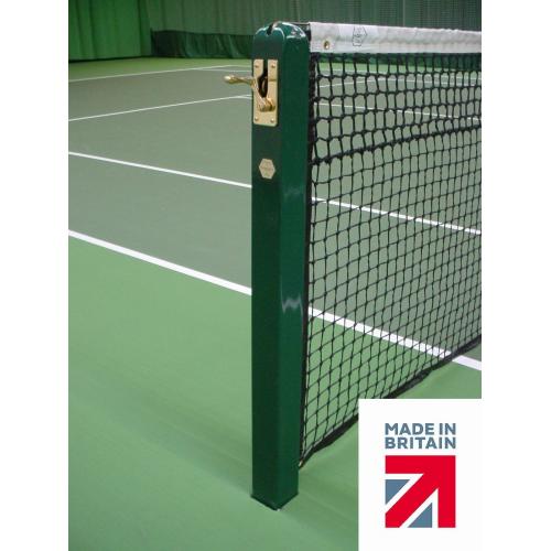 Padel Tennis Post - 3" (76.2mm) Sq. Steel - Powder Coated Green with ...